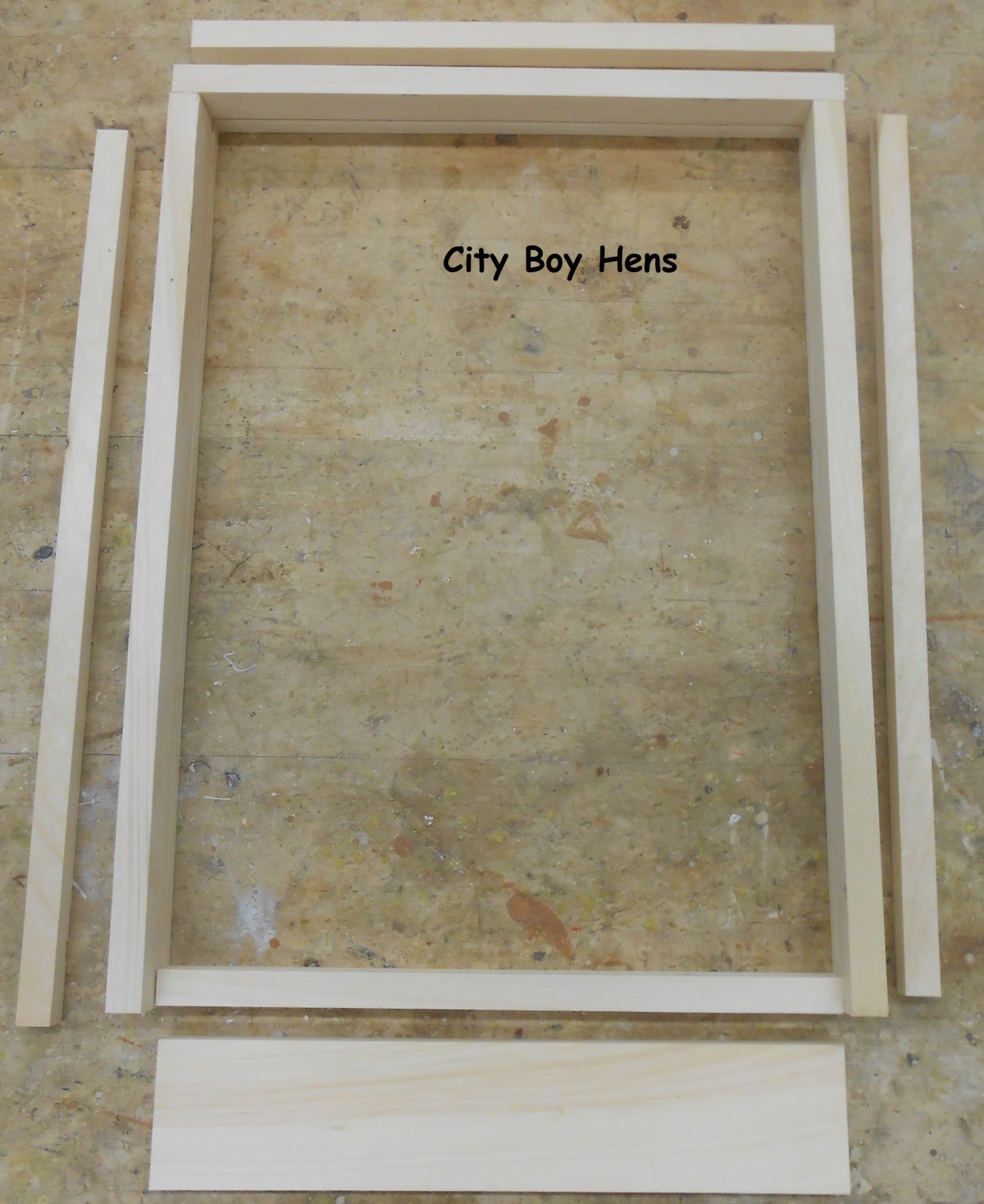 How To Make A Screened Bottom Board For Your Beehive | City Boy Hens